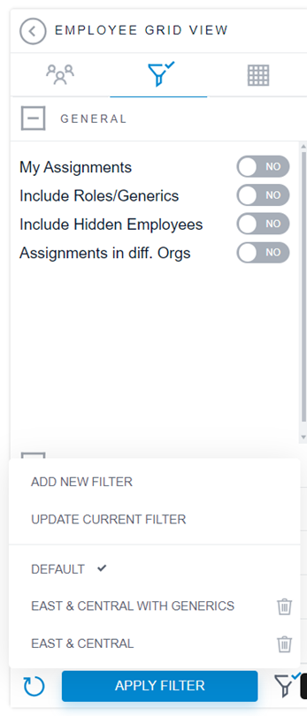 Employee Grid Overview – Planifi